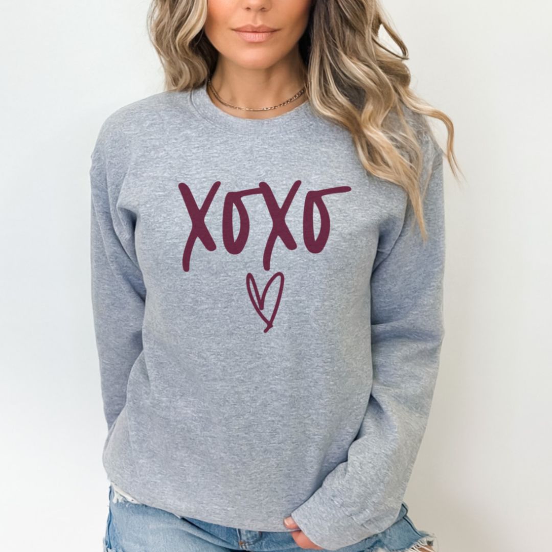 Adult XOXO Crew – Darling Designz